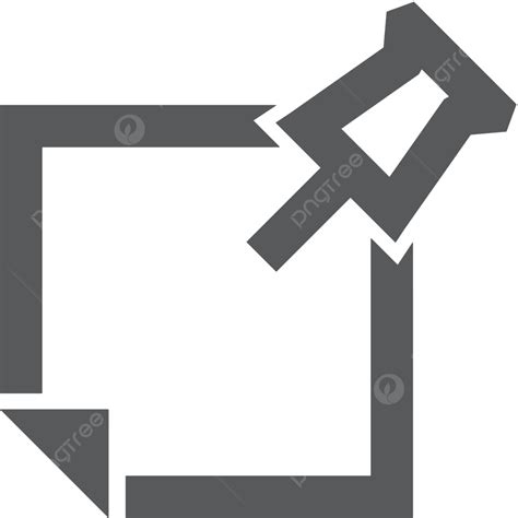 Outline Icon Sticky Note Grayscale T Holiday Vector Grayscale T Holiday Png And Vector