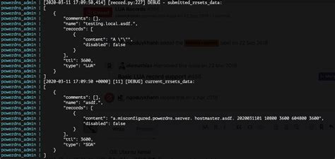 Lua Records · Issue 364 · Powerdns Adminpowerdns Admin · Github