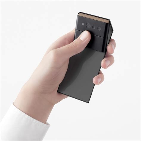 Nendo Designs Smartphone That Folds Down To The Size Of A Credit Card