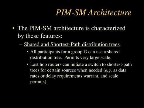 PPT IP Multicast Lecture 2 PIM SM PowerPoint Presentation Free Download ID 5599495