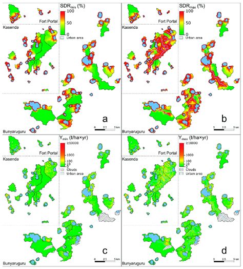 Variation In Sediment Delivery Ratio Sdr Panels Ab And Annual Download Scientific Diagram