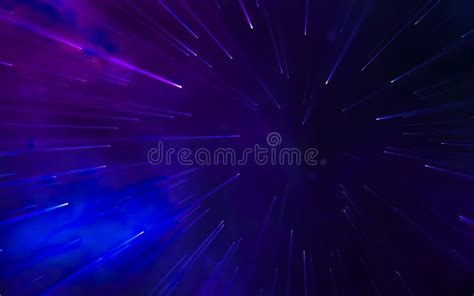 Abstract Science Background With Particles And Plexus Connected Lines Stock Illustration