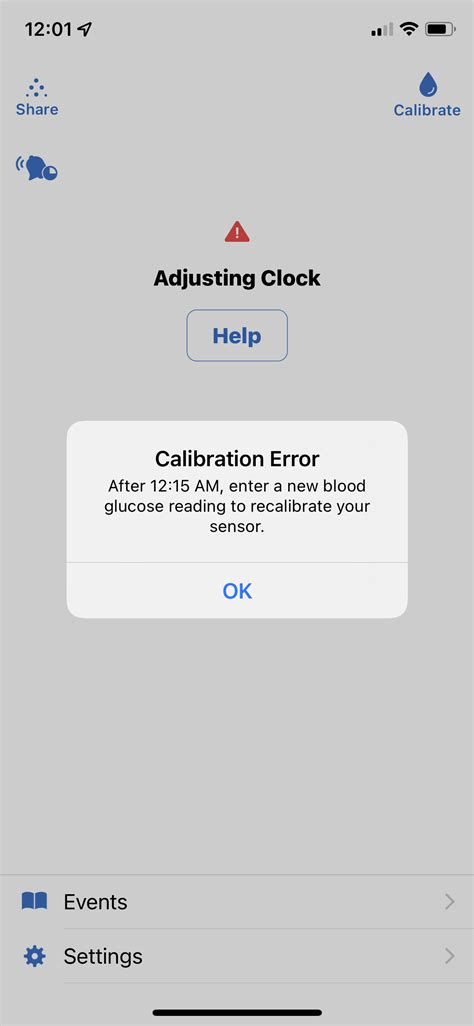 Adjusting Clock Error With Calibration Error After Restart I Did Not