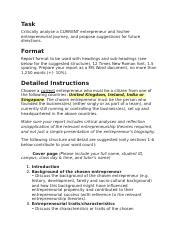 Task Docx Task Critically Analyse A CURRENT Entrepreneur And His Her