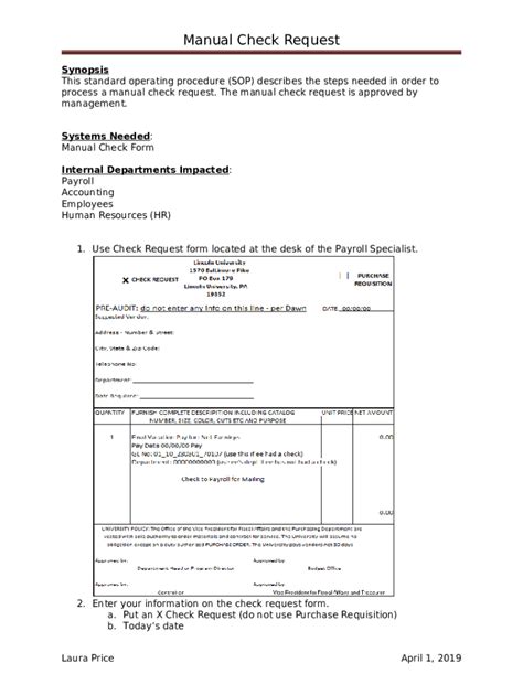 Guide To Standard Operating Procedures Sops Templates Included Doc