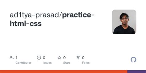 GitHub AdityaP16 Practice Html Css