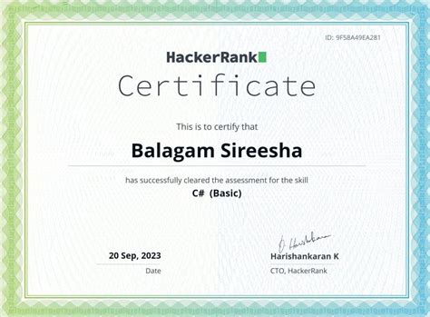 Balagam Tanu Sai Sireesha On Linkedin Hello Connections I Have Successfully Cleared The