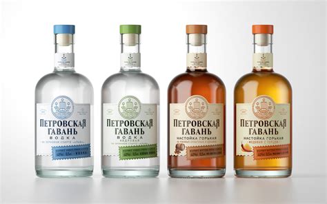 Водка «ПЕТРОВСКАЯ ГАВАНЬ» / Vodka Petrovsky Harbor | Behance