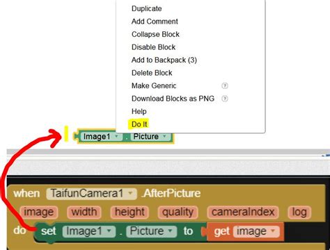 Taifun Camera Extension Glitch On Android 11 Mit App Inventor Help Mit App Inventor Community