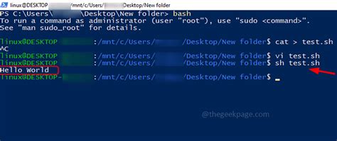 Cómo Crear Y Ejecutar El Archivo De Script Shell En Windows 10 Ilinuxgeek