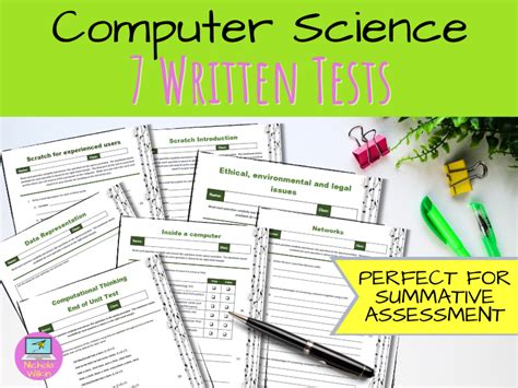 Topic Specific Computing Revision Tests Gcse Computer Science And Ks3 Computing Teaching
