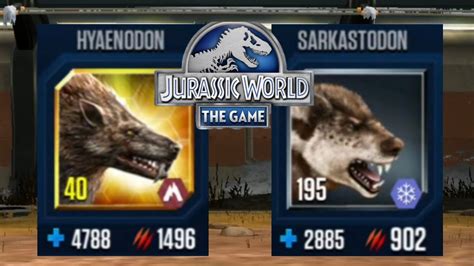 Hyaenodon Vs Sarkastodon Cenozoic Vip Battles In Jurassic World The