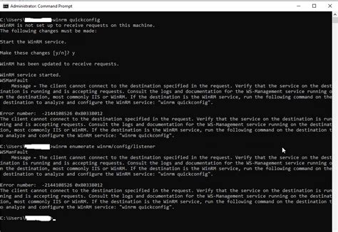 winrm service could not start microsoft qanda