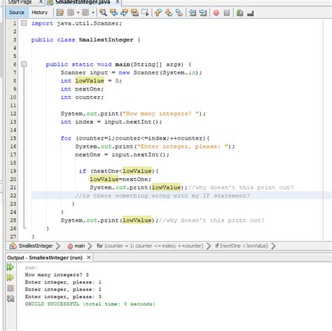 Solved In Java My If Statement Is Being Ignored And My