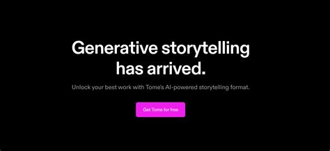 Tome Ai Presentations For Storytelling Easy With Ai