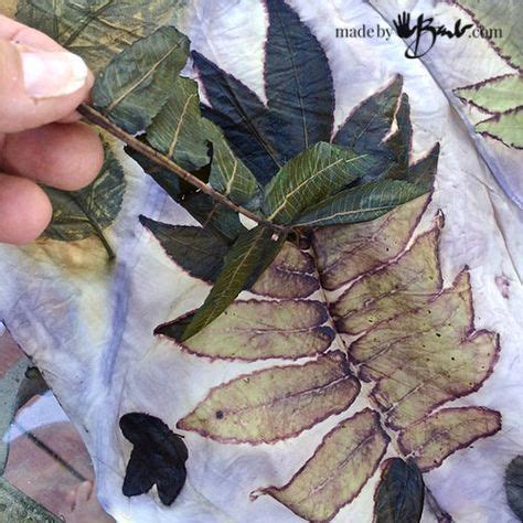 Stunning Silk Eco Printing Eco Dyeing Fabric Eco Printing Eco Dyeing