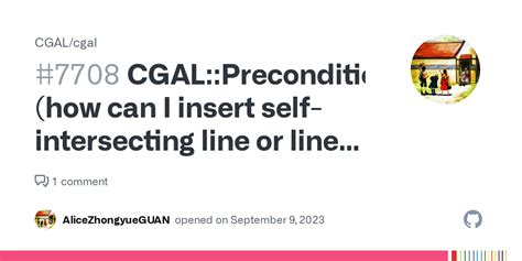 CGAL Precondition Exception How Can I Insert Self Intersecting Line