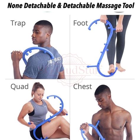 [sg Seller] Thera Cane Trigger Point Tool Self Massager Cane Stick Body