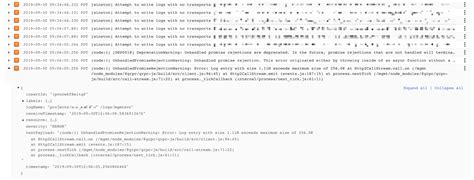 Attempt To Write Logs With No Transports Issue Googleapis Nodejs Logging Github