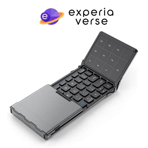 Jual Iclever Bk18 Folding Bluetooth Keyboard Lipat With Trackpad Touchpad Dan Numpad Portable