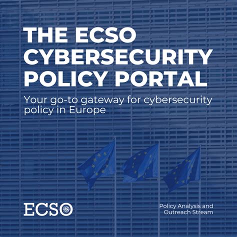 The Cybersecurity Policy Portal Is Here Ecso