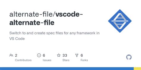 github alternate file vscode alternate file switch to and create spec files for any framework