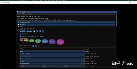 Dearpygui Themes Add Widgets Then Call Start Dearpygui