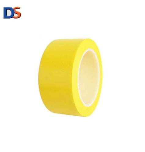덕성 바닥라인 안전 테이프 50mm X 33m 황색 티몬