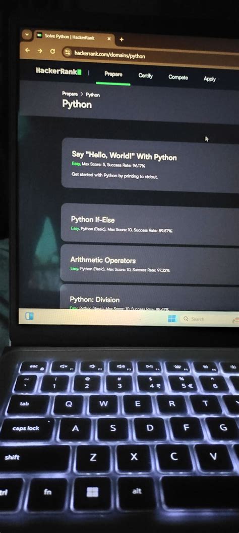 Akhtarul Wase On Linkedin Datascience Hackerrank Python Datascience Keeplearning