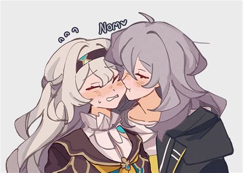 Trailblazer Stelle And Firefly Honkai And 1 More Drawn By Skion Danbooru