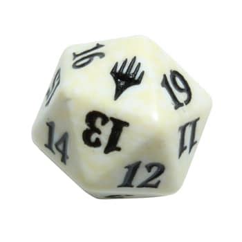 Planeswalker Logo D20 Spindown Life Counter White