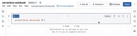Announcing The General Availability Of Serverless Compute For Notebooks