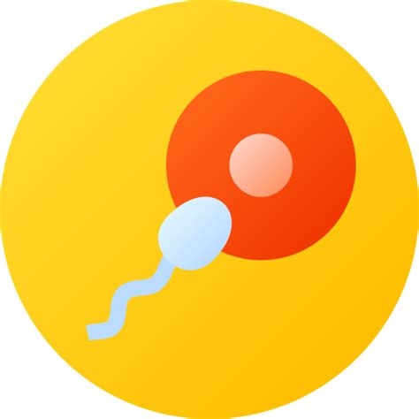 Fertilization Flat Circular Gradient Icon Fertilization Flat Circular Gradient Icon