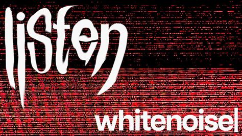 Whitenoise Listen Official Music Video Youtube