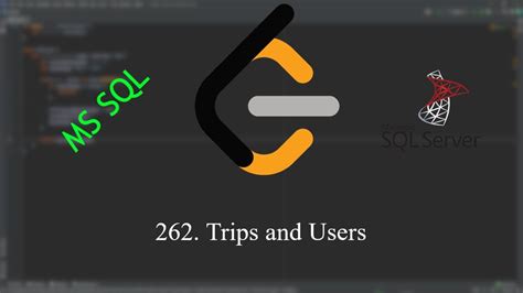 Leetcode Challenge 262 Ms Sql Trips And Users Youtube