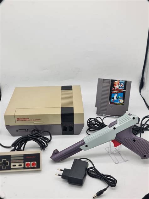 Nintendo Nes 8 Bit Classic Nes 01 1985 Console Original Smb Duck Hunt
