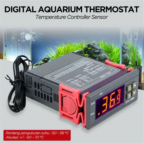 Jual Aquarium Digital Thermostat Temperature Controller Sensor STC Shopee Indonesia