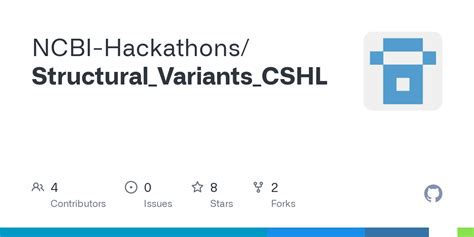 GitHub NCBI Hackathons Structural Variants CSHL