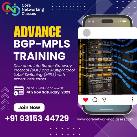 Core Networking Classes Cnc On Linkedin 🔴 Advance Bgp Mpls Training Starting On 4th Nov
