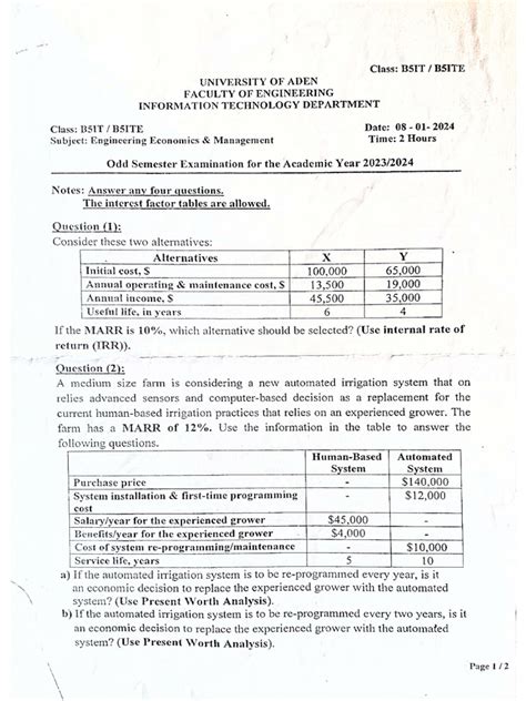 Engineering Economics And Management Pdf