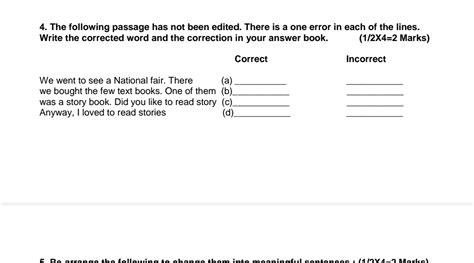 The Following Passage Has Not Been Edited There Is A One Error In Each O