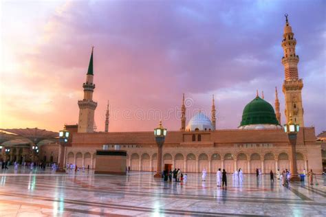 Medina Saudi Arabia May 30 2015 Prophet Mohammed Mosque Al Masjid