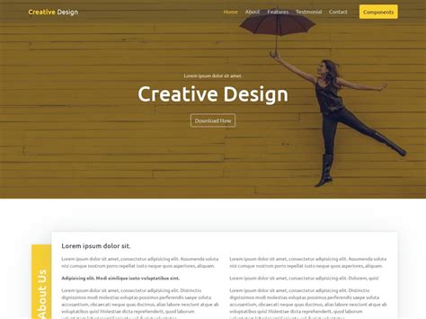 Plantillas Html Css Para Descargar Gratis Creative Design Plantillas Html Gratuitas