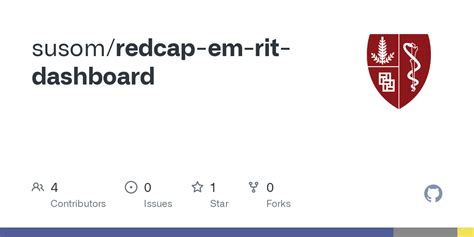 Github Susom Redcap Em Rit Dashboard