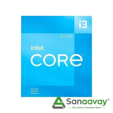 Intel Core I3 12100f Desktop Processor