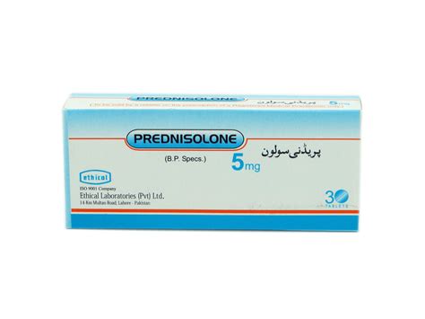 Prednisolone 5mg Tablets Medimartpk