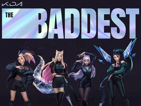 Kda The Baddest Wallpapers Wallpaper Cave