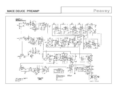 Unveiling The Peavey Bravo 112 Schematic Mastering The Inner Workings