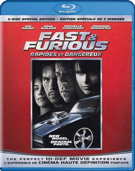 Fast And Furious 2009 Blu Ray Vin Diesel Paul Walker