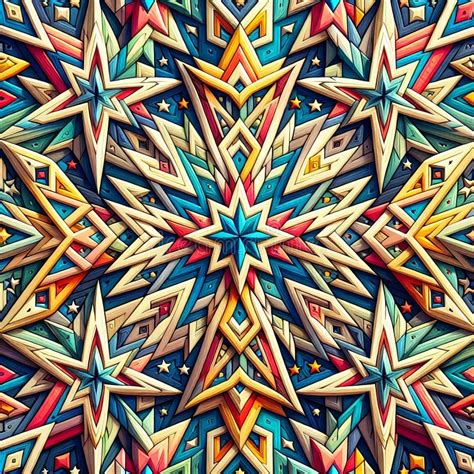Geomertric Patterns Stock Illustration Illustration Of Kaleidoscope